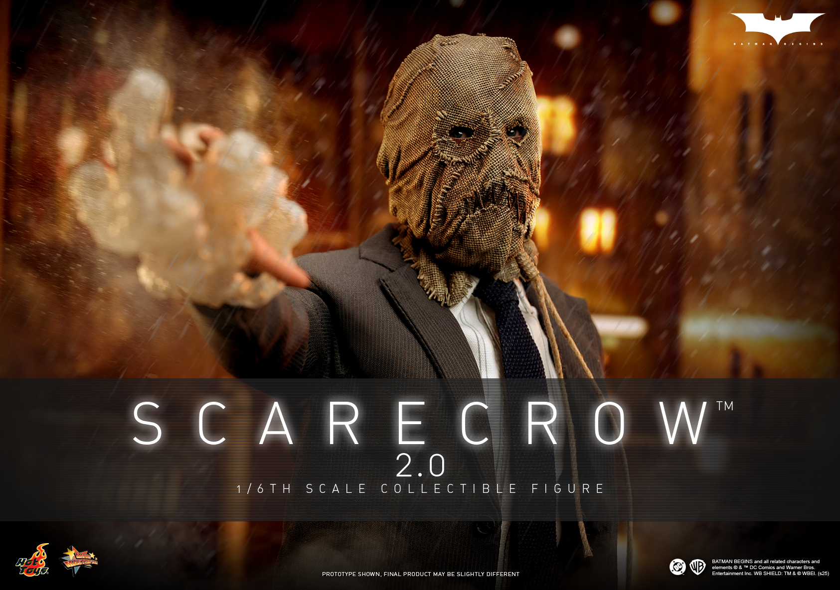 Hot Toys Unveils New Batman Begins Scarecrow 2.0 Figure | DCCollectors
