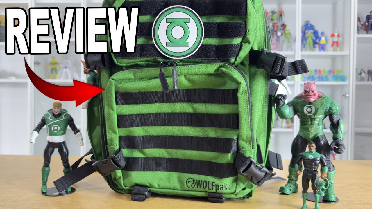 Wolfpak Green Lantern Backpack Review