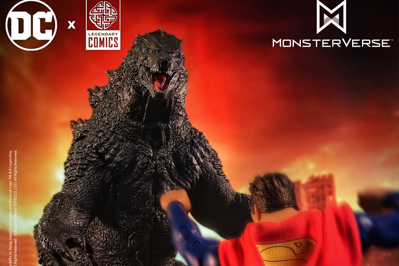 McFarlane Superman vs Godzilla Launches June 12! | DCCollectors