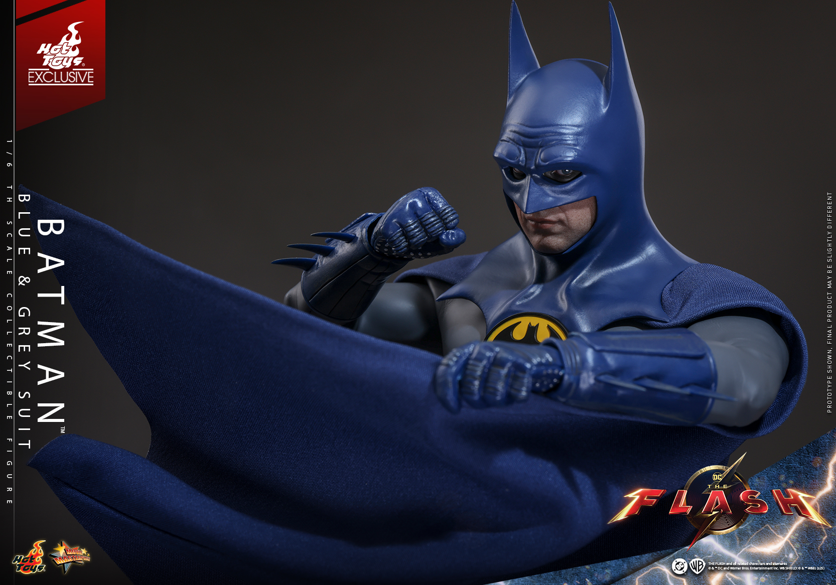 Hot Toys Unveils Limited Edition Hot Toys Blue Grey Batman 1/6th Scale ...